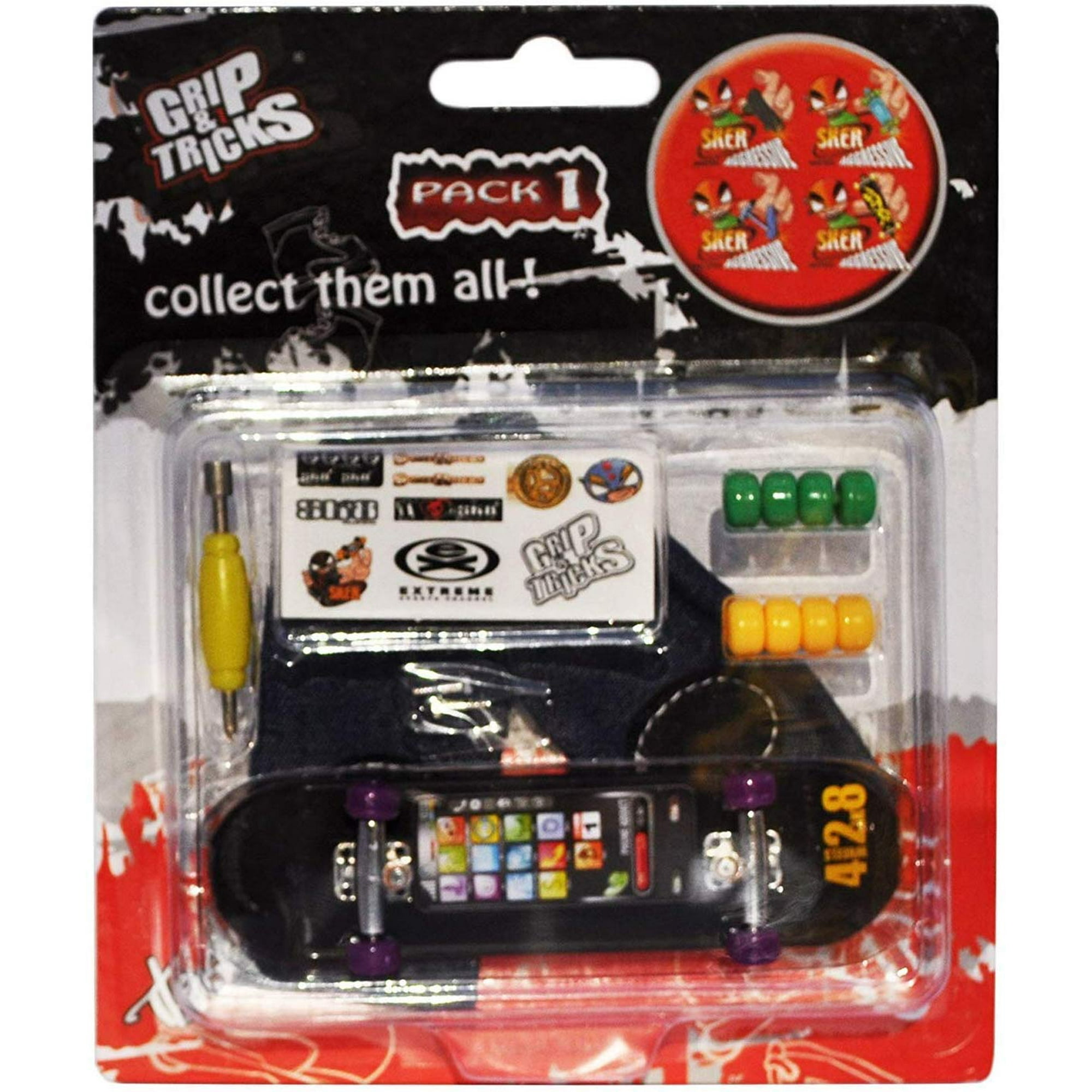 Click here for Ksmtoys Mini Pro Finger Blue Skateboard Set With C... prices