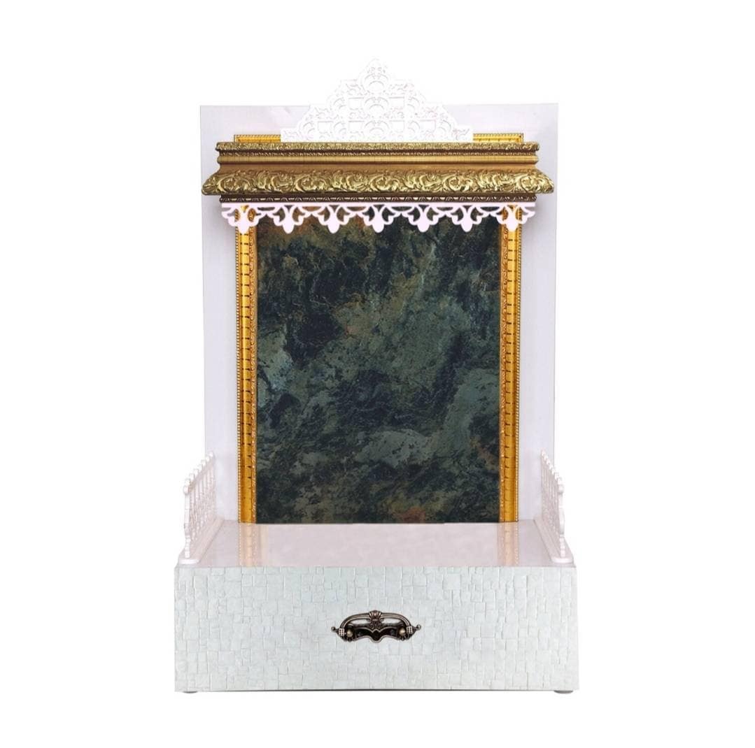 Wooden Temple For Home And Office / Temple With LED Lights | Wall ...