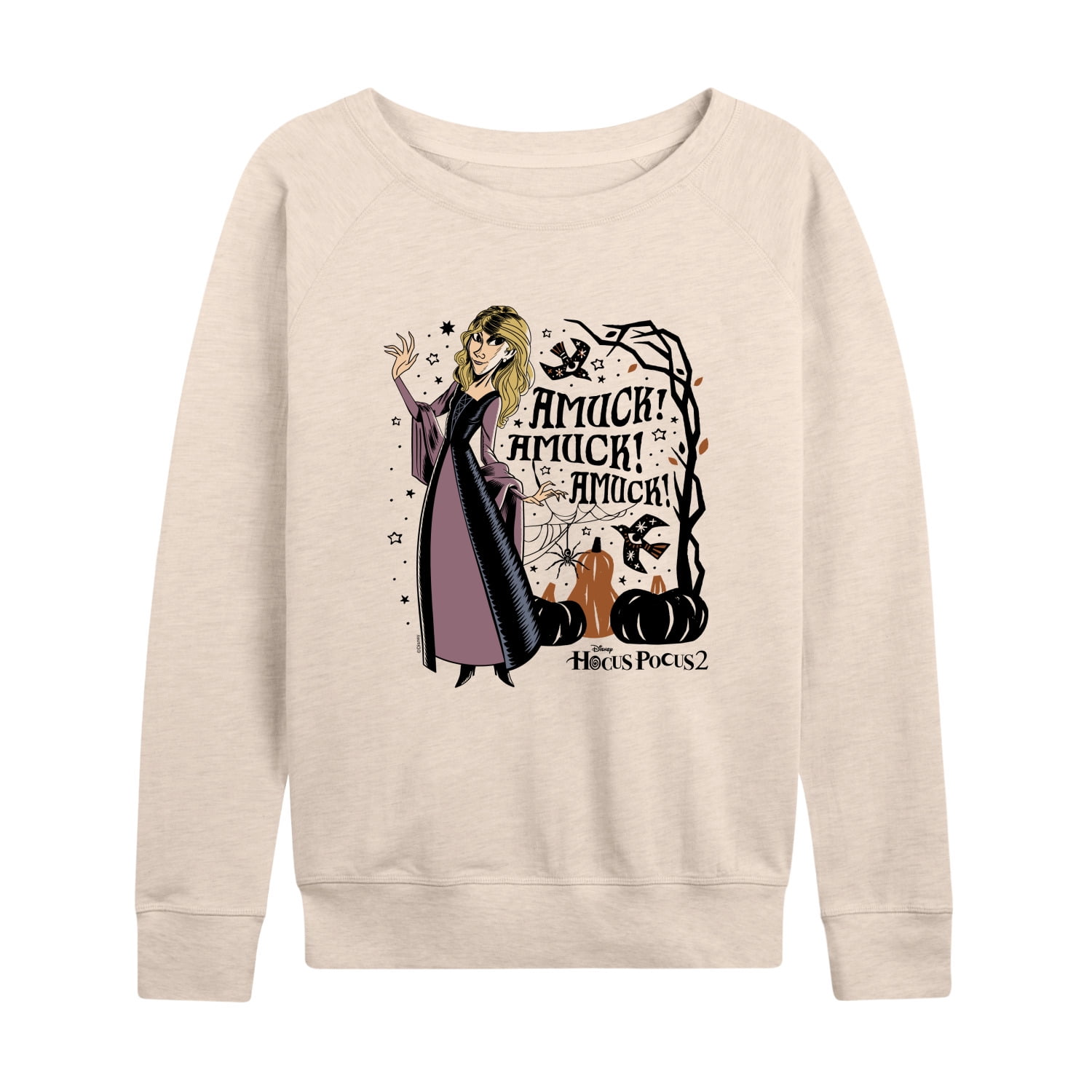 Hocus Pocus 2 - Amuck Sarah - Women's Lightweight French Terry Pullover ...