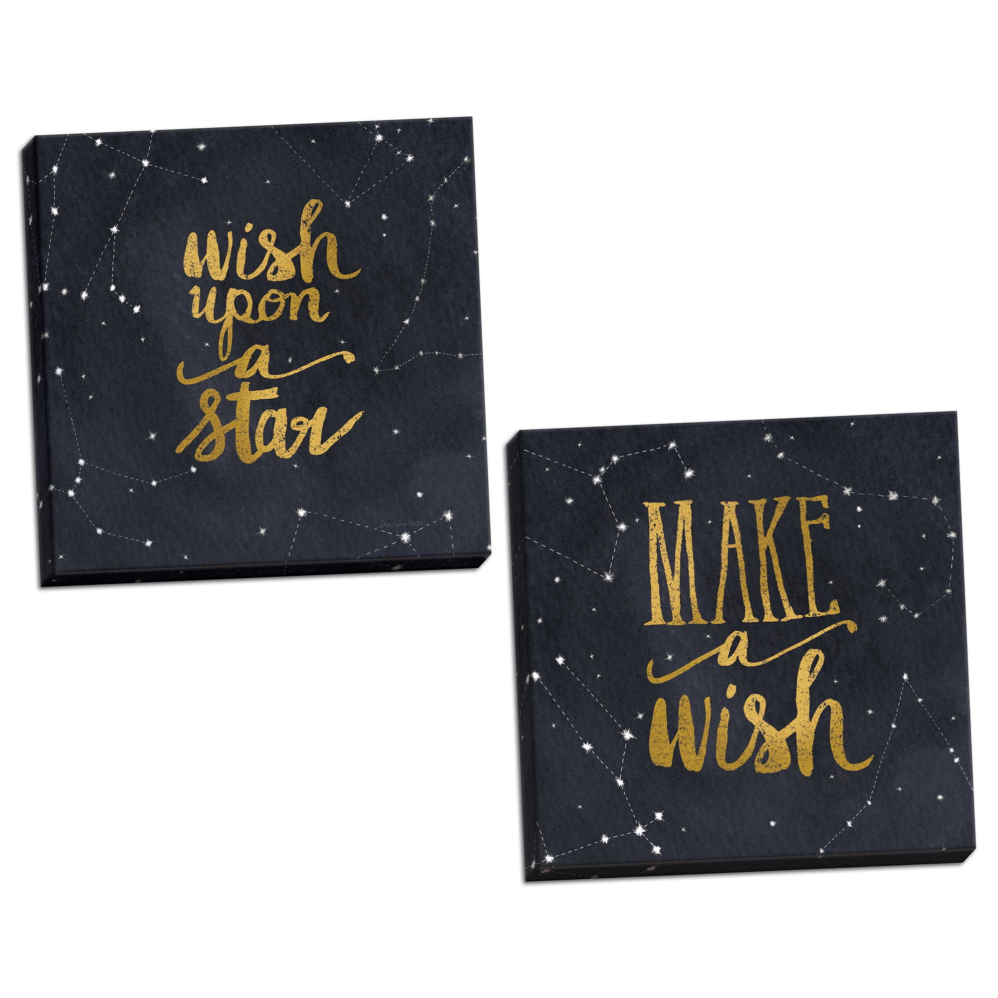 Gango Home Decor Contemporary Starry Words I & II by Sara Zieve Miller ...