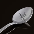 1 Box Stainless Steel Spoons with Packing Box Word 195x32mm for DIY ...