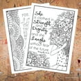 Bendon Bible Verses Advanced Coloring Book for Adults & Teens, 40 Page ...