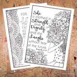 Bendon Bible Verses Advanced Coloring Book for Adults & Teens, 40 Page ...
