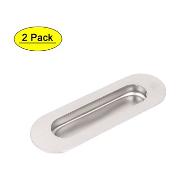 Uxcell Sliding Door Metal Round Recessed Flush Pull Handle- 1" Hole ...