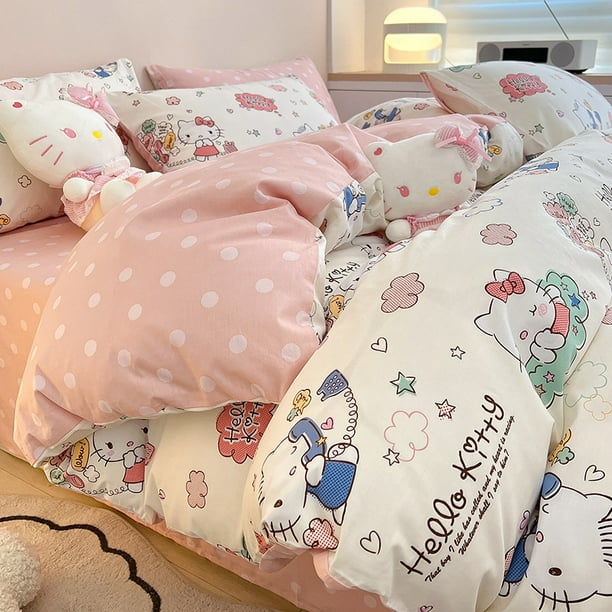 Miniso Sanrio Hello Kitty Kuromi Cinnamoroll algodón puro de tres ...