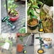 VIMOA Potted Plant Mover Dolly Green with Rubber Flat Free Round Wheels ...