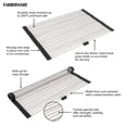 Farberware Large Stainless Steel Rolling Drying Rack - Walmart.com