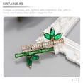 BESTYASH Women Chest Pin Scarf Brooch Pin Bamboo Shape Decorative 1Pack ...