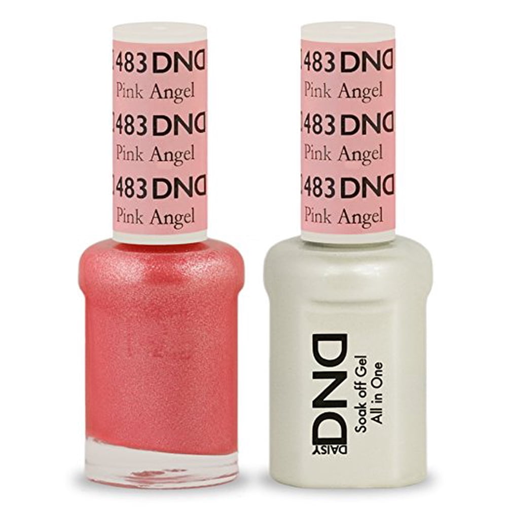 DND Nail Polish Gel & Matching Lacquer Set (483 - Pink Angel) - Walmart ...