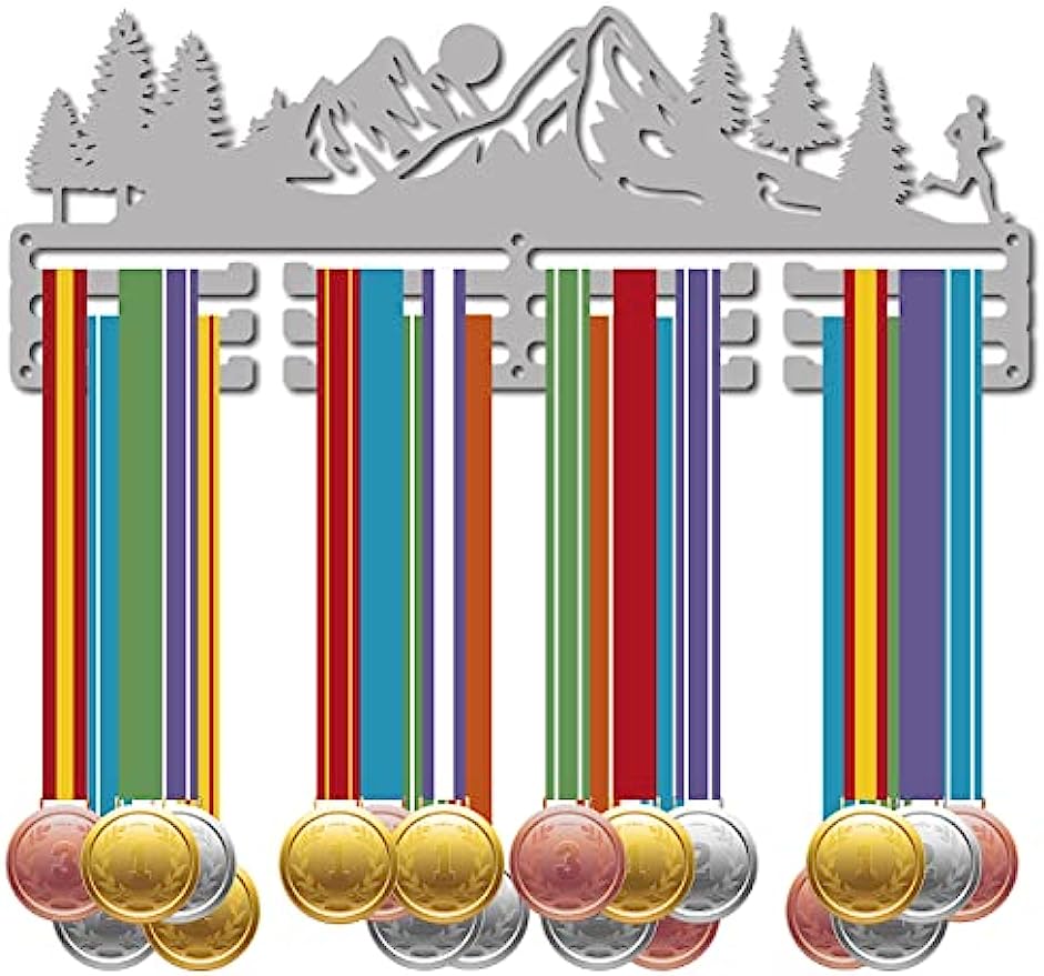 1set Cross-Country Running Medal Hanger Display Sports Marathon Over 60 ...