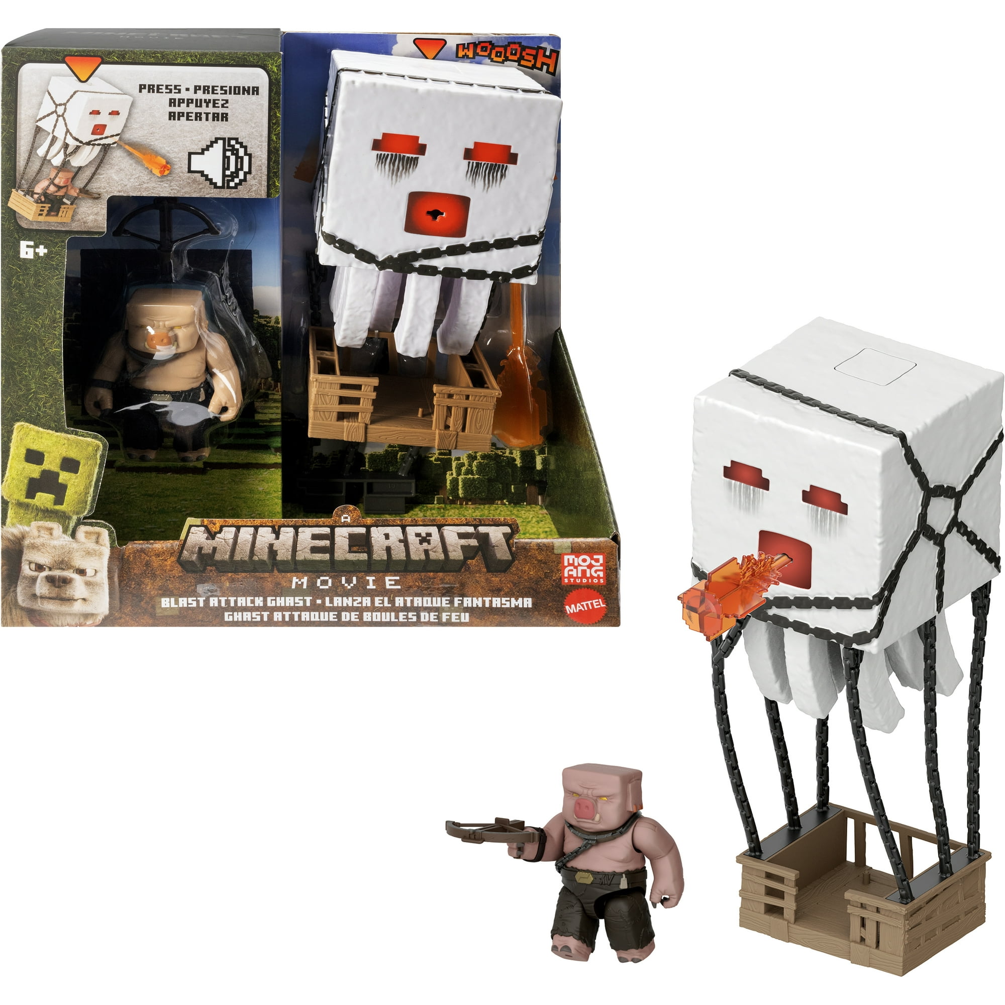 Click here for Minecraft Blast Attack Ghast Action Figure Set Wit... prices