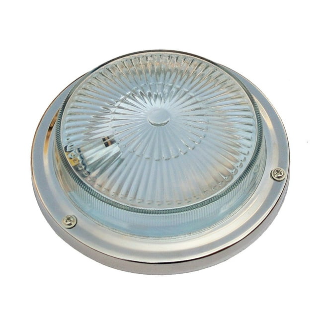APSMOTIV 12v Round Shape Roof Ceiling Light with Flat Base Suitable for ...
