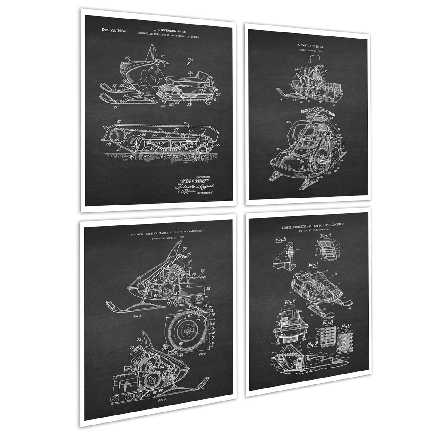 Click here for Gnosis Picture Archive Snowmobile Decor Gift Set O... prices