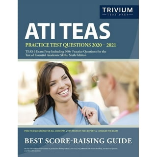 ATI TEAS 7th Edition 2023-2024 Study Guide: 1,100 Practice, 05/17/2024