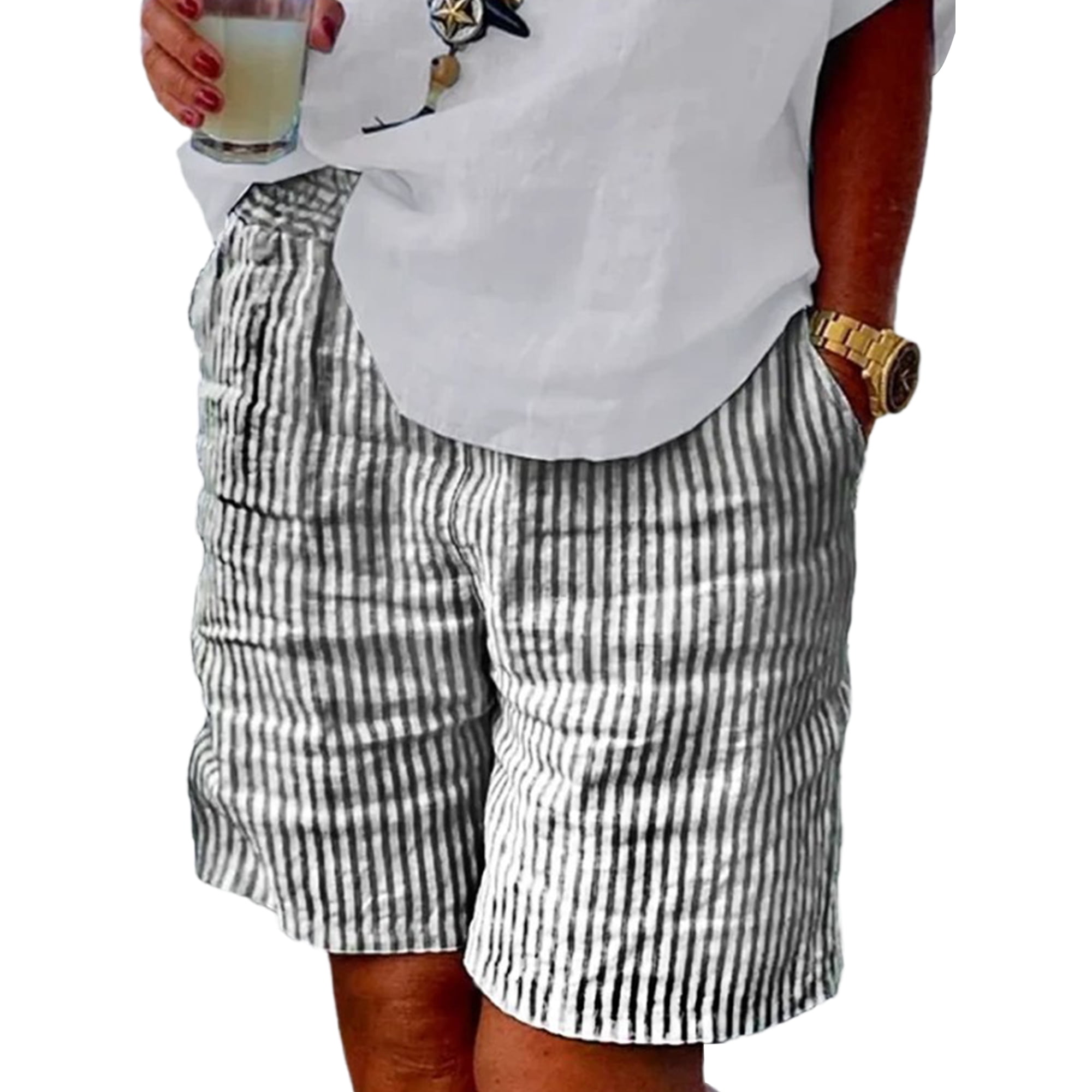 Click here for Bellella Women Short Hot Pants Striped Summer Beac... prices