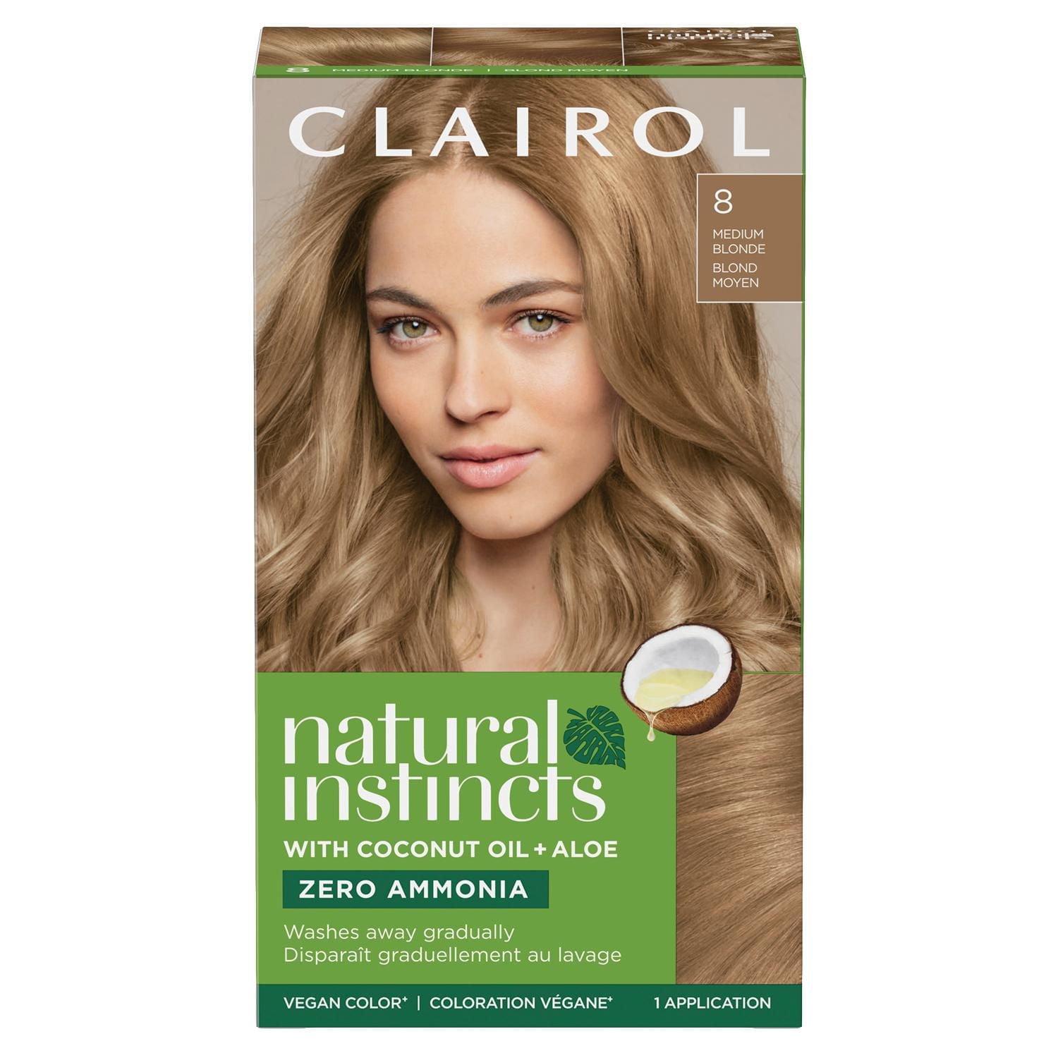 Clairol Natural Instincts Demi-Permanent Hair Color, Vegan Hair Dye ...