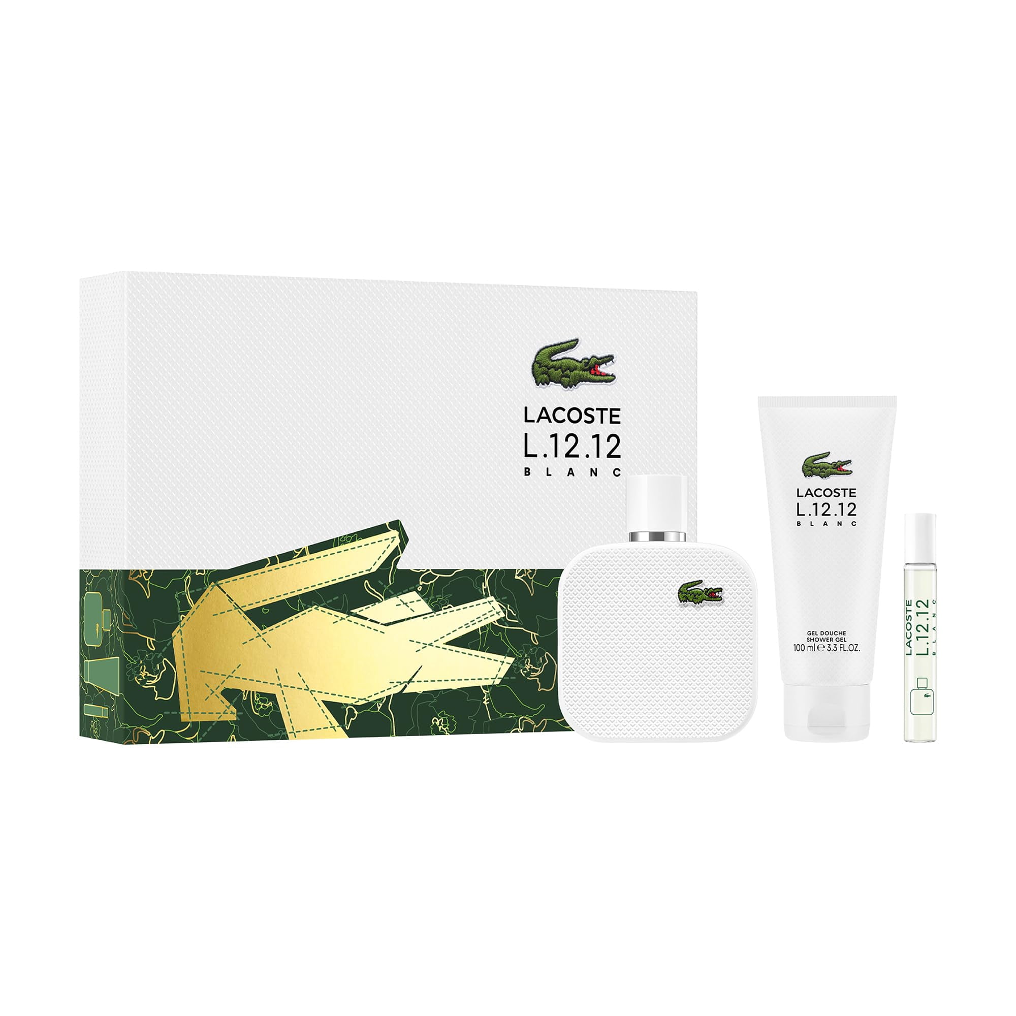 Click here for Fragrance Lacoste L.12.12 Blanc 3-Piece Gift Set 1... prices