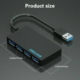 Walmart Mini USB Hub: 4 Port USB 3.0, Computer Expansion, Ultra Slim ...