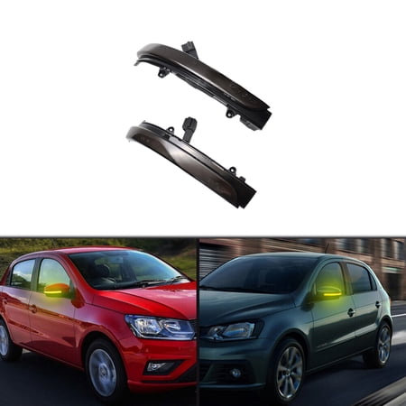 Top-Max 2PCS Dynamic Turn Signal Blinker Side Mirror Indicator Lights ...