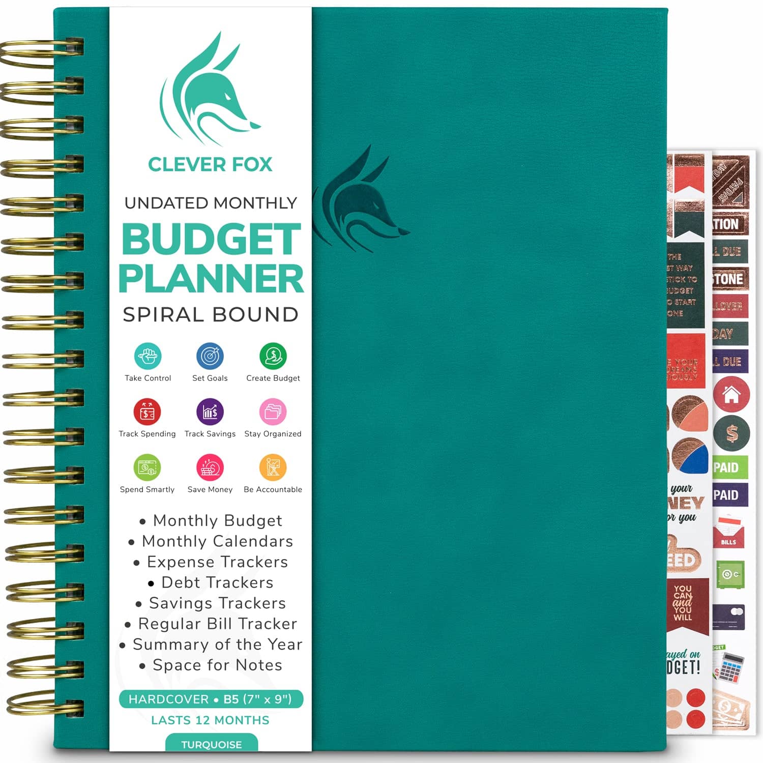 Clever Fox Budget Planner Walmart Clever Fox Budget Planner Walmart