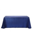 BalsaCircle Navy Blue 90" x 156" Sequin Rectangular Tablecloth Dining ...