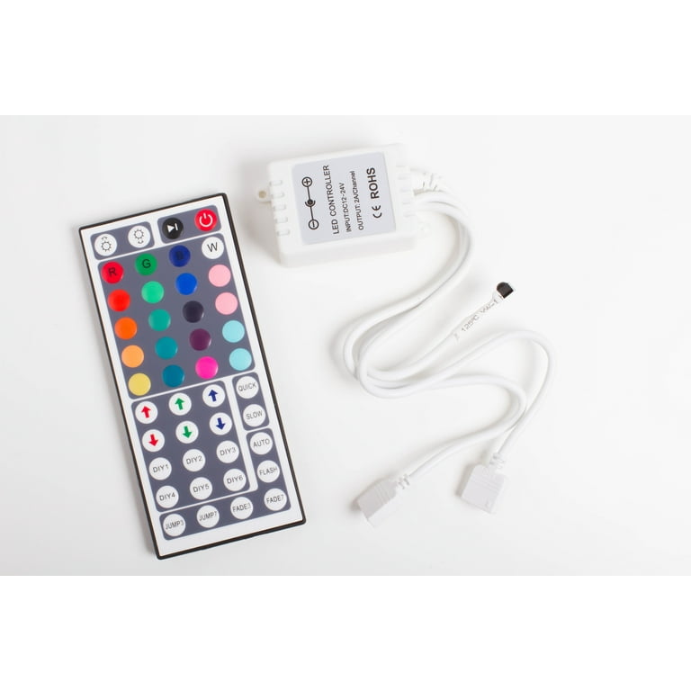 Wireless Rgb Led Light Controller With Remote Ledupdates