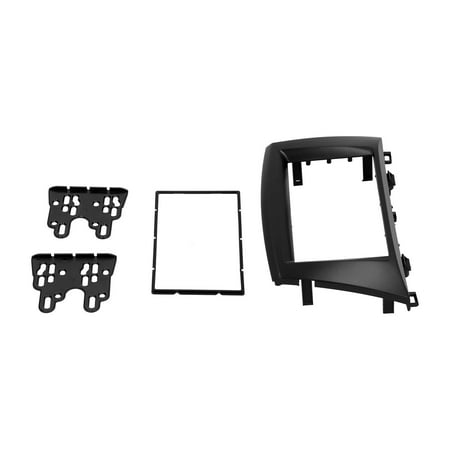 Dash Stereo Bezel,2Din Radio Stereo Fascia Double Din Radio Frame Radio ...