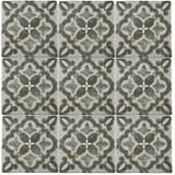 Costa Cendra Decor Clover Encaustic 7-3/4 in. x 7-3/4 in. Ceramic Floor ...