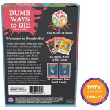 Dumb Ways to Die Card Game Based on the Viral Video for Ages 12 ...