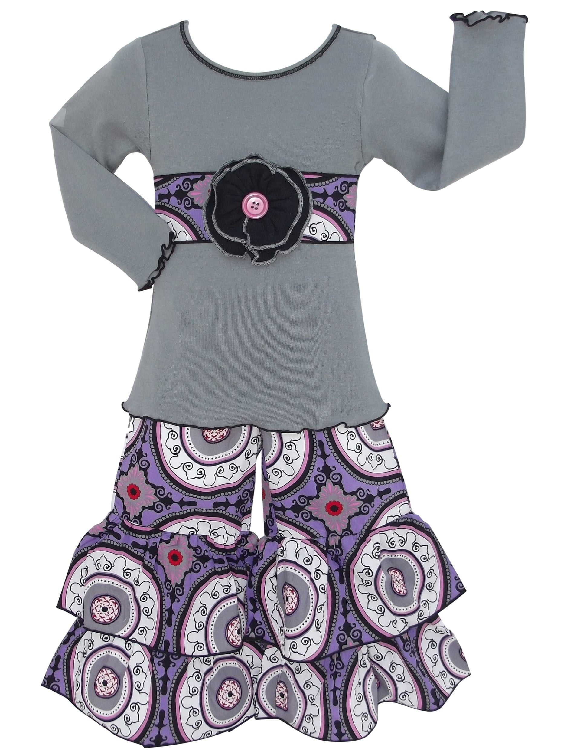 AnnLoren - Ann Loren AnnLoren Girls Boutique Grey Tunic and Purple ... AnnLoren - Ann Loren AnnLoren Girls Boutique Grey Tunic and Purple ...