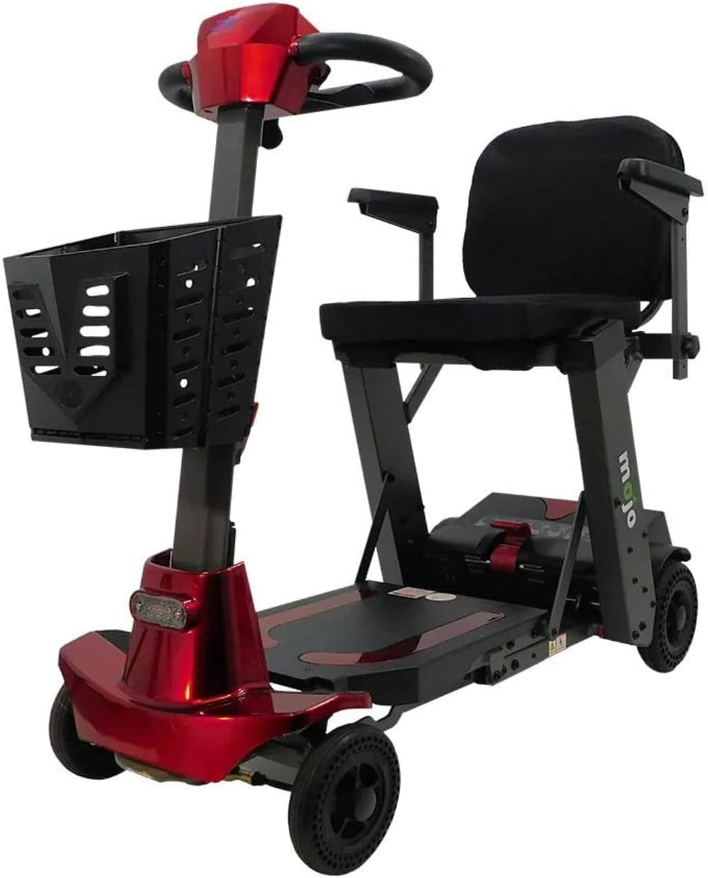 Mojo - Auto-Fold Mobility Scooter - Red - Walmart.com