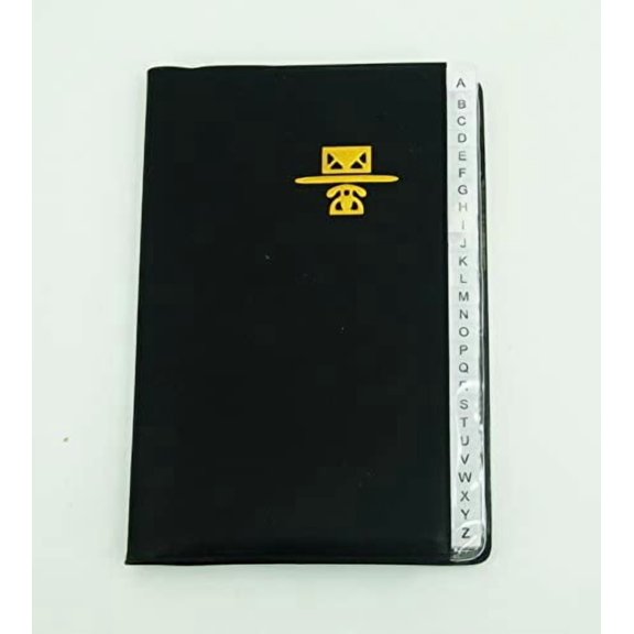 Medium Size Personal Phone and Address Book with Alphabetical Entries ...