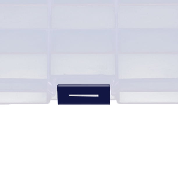 8/10/15 Grid Fishing Clear Storage Box Transparent Fish Hook Organizer ...