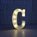 Magik Light up Letter LED Alphabet Number Symbol Plastic Battery ...