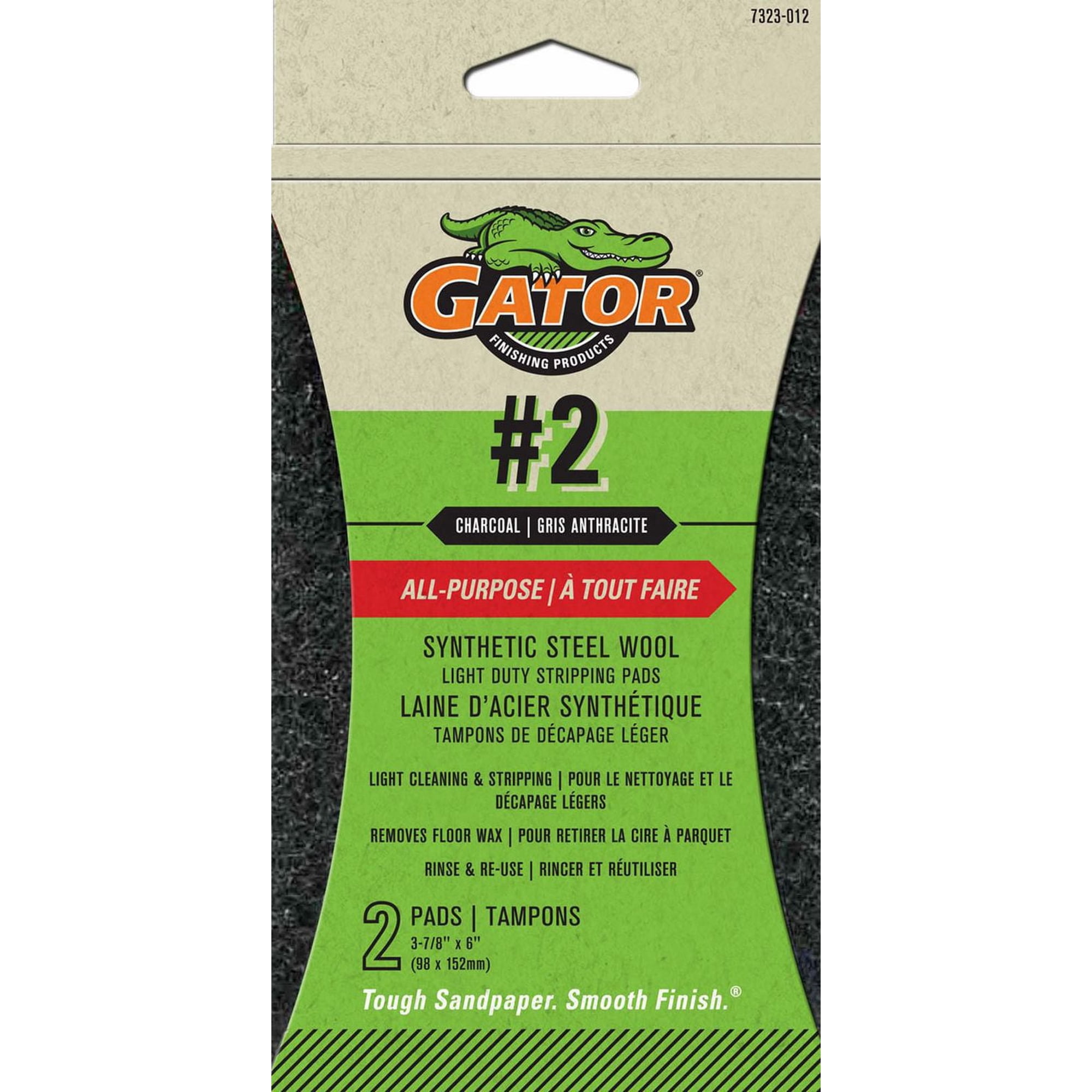Click here for Gator #2 Charcoal Synthetic Wool Pad 2 prices