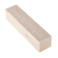 Balsa Wood Dowel Rods Blocks, Unfinished Hardwood Craft Sticks, Prop ...
