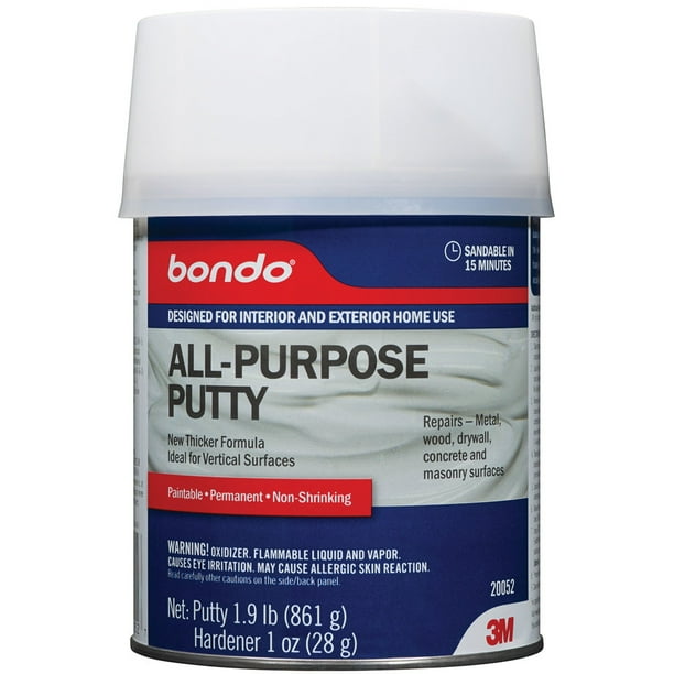 3M 20052 All-Purpose Putty, 1 Quart - Walmart.com