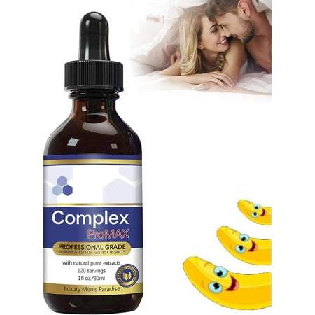 Complex Pro Max Drops for Men, Men's Paradise Potent Drops MAX, Secret Drop for Men, Secret ...