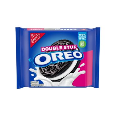 Nabisco Oreo Golden Double Stuf Sandwich Cookies, 8 Count, 4 oz - Walmart.com