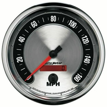 AUTO METER 5880 3-3/8IN GPS SPEEDOMETER, 140MPH, PHANTOM - Walmart.com