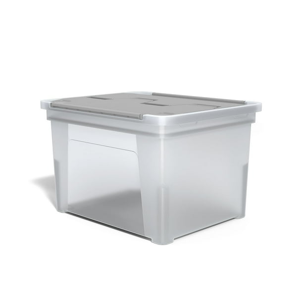 TRU RED Hanging File Box Wing Lid Letter/Legal Size 139560 - Walmart.com
