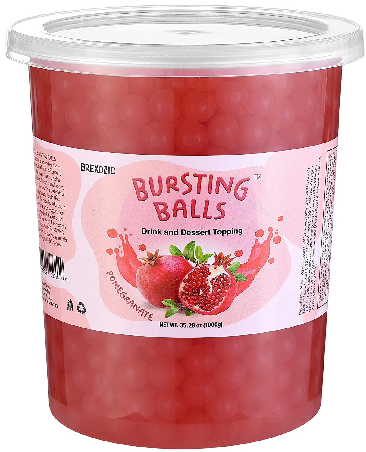 Popping Boba Pearls Bursting Tea Balls Drink & Dessert Topping ... Popping Boba Pearls Bursting Tea Balls Drink & Dessert Topping ...