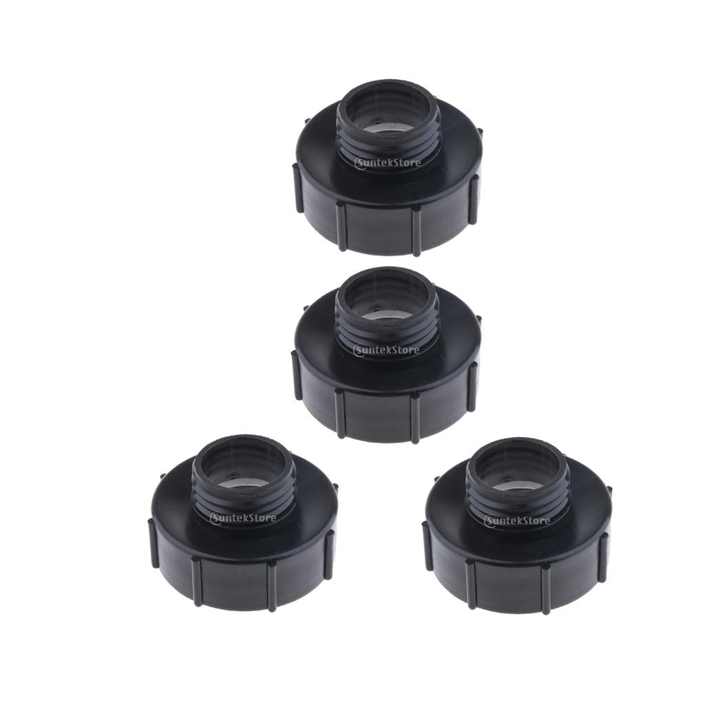 4 Pcs IBC Tote Adapter Connector IBC Tank Container Fitting Hose, 3 ...