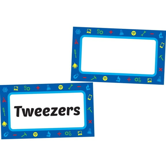 Rainbow Plaid Terrific Labels, 36 ct - Walmart.com