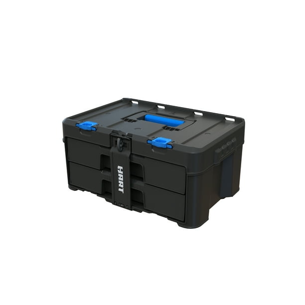 Hart Stack System Two Drawer Unit, Small Tool and Parts Storage, Fits ...