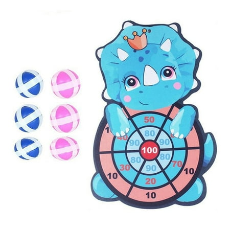 Newly Children Cartoon Sticky Target Ball Throwing Game Indoor And ...