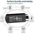 12V 4 Pin Replacement Adapter Compatible with QNAP TS-664-8G-US 6 Bay ...