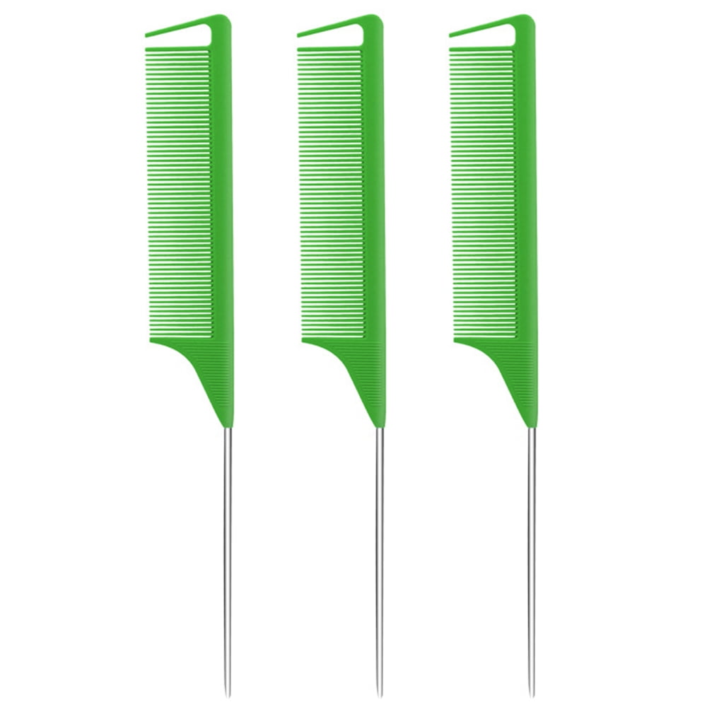 3 pointed tail combs, women's hairstyle combs, anti-static heat ...