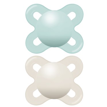 MAM Perfect Start Pacifier, 0-2 Months, Boy, 2 Pack - Walmart.com