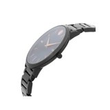 Movado Ultra Slim 35mm PVD Steel Black MOP Dial Quartz Ladies Watch ...